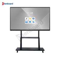 China Qtenboard 75 Inch 4K Resolution Infrared Touch Interactive Whiteboard with Android 14 for Education for sale