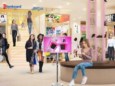 China Qtenboard 21.5 inch Portable Tablet TV with Google GMS EDLA and 60Hz Refresh Rate for Smart Mall Concierge for sale