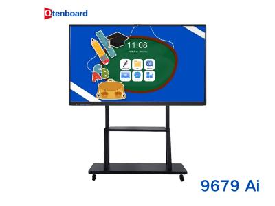 China 65 75 86 Inch Interactive Whiteboard with 20 Points Touch and Anti-Glare Screen for Conference and Education for sale