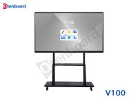 China V100 Chip Interactive Whiteboard with 4K Resolution, 40 Touch Points, and Multi-OS Support for Seamless Collaboration for sale