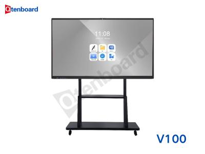 China V100 Chip Interactive Whiteboard with 4K Resolution, 40 Touch Points, and Multi-OS Support for Seamless Collaboration for sale
