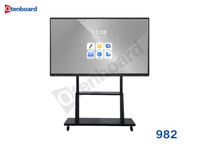 China T982 Chip 4K LCD Touch Screen Interactive Whiteboard with 20-40 Point Touch for Conference and Education for sale