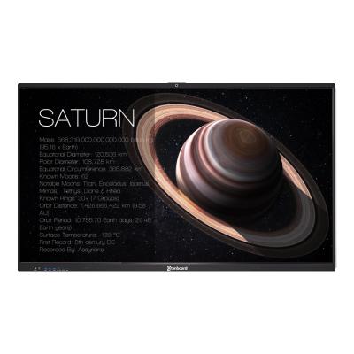 China Qtenboard 4K Resolution Interactive Flat Panel with 40 Touch Points and Android 14.0 for Education and Office for sale