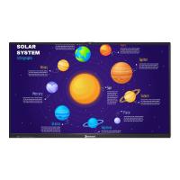 China Qtenboard Smart Digital Whiteboard with 4K Resolution 40-50 Touch Points and Dual OS for Interactive Learning for sale