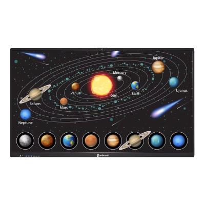 China Qtenboard Wholesale Smart Digital Whiteboard with 4K Resolution 40-50 Touch Points and Dual OS for Education and Meeting Rooms for sale