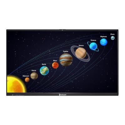China Qtenboard 4K Resolution Interactive Whiteboard with 40-50 Touch Points and Multi-Language Support Smart LCD Display for sale