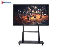 China 65 Inch 4K Interactive Whiteboard with Android 14.0 and AI Functionality for Smart Classrooms and Meetings for sale