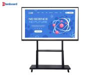 China Qtenboard 65 75 86 Inch IR Touch Screen Interactive Whiteboard with AI Function for Education and Office for sale