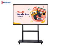 China 86 Inch Interactive Whiteboard with AI Function and Multi-language System for Smart Classrooms for sale