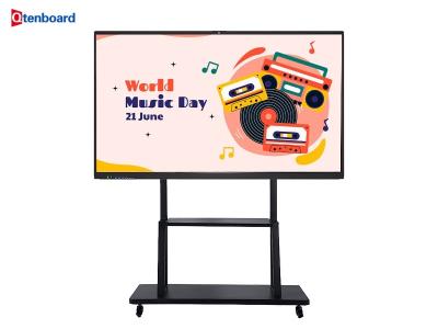China 86 Inch Interactive Whiteboard with AI Function and Multi-language System for Smart Classrooms for sale