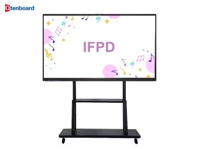 China 55 Inch 50 Points Touch Interactive Whiteboard with AI Function and Remote Control Smart Board for sale