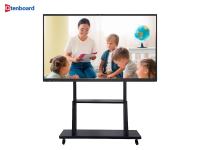 China Qtenboard 55 Interactive Whiteboard Smart Board with 4K Resolution 40 Touch Points and AI Functionality for sale