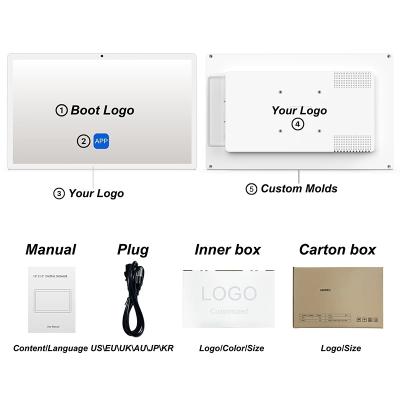 China Digital Calendar Display with Android 11 OS Full HD Display and Wall Mounted Design for Smart Scheduling for sale