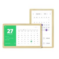 China Qtenboard FHD Smart Calendar Display with Android 11 OS and Wall Mounted Design for Schools and Offices for sale