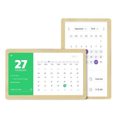 China Qtenboard FHD Smart Calendar Display with Android 11 OS and Wall Mounted Design for Schools and Offices for sale