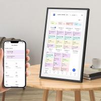 China Qtenboard WiFi Enabled Digital Calendar Display with Full HD Display and Android 11 OS for Offices and Schools for sale