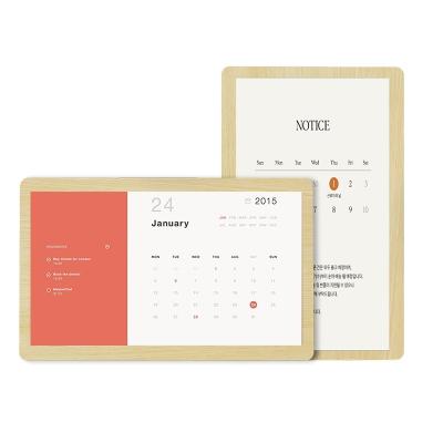 China Qtenboard FHD Smart Calendar Display with Android 11 OS and Wall Mounted Design for Offices and Schools for sale