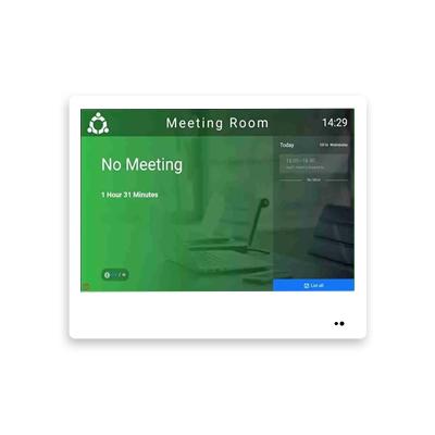 China Intelligent Conference Room Booking System with PoE Connectivity for sale