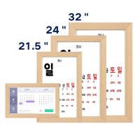 China Qtenboard FHD Smart Calendar Display with Custom Interface and Wall Mounted Design for Offices and Schools for sale