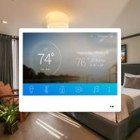 China 7-Inch Smart Display with Android 8.1 OS and Wi-Fi Connectivity for Compact Wall-Mounted Control Hub for sale