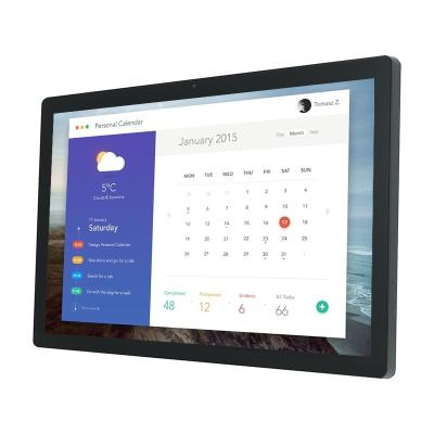 China Qtenboard FHD Display Wall Mounted Smart Calendar Screen with Android 11 OS for Smart Workspaces for sale