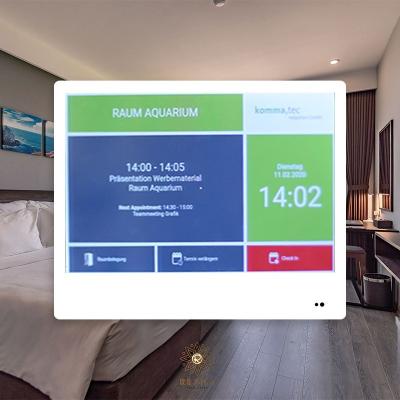 China 8-Inch Smart Hotel Room Control Panel with Android 9.0 for All-in-One Room Automation for sale