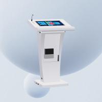 China Qtenboard Digital Podium with Built-In PC Touch Screen and Comprehensive AV Connectivity for Smart Classrooms for sale