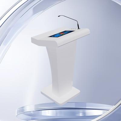 China Qtenboard Smart Digital Podium with 19inch Touch Screen, Intel i5 PC and 100Wx2 Speakers for Lecture Theaters for sale