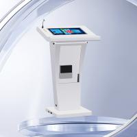 China Qtenboard Digital Podium with 19inch Touch Display Intel i5 PC and Wireless Mic for Smart Classrooms for sale