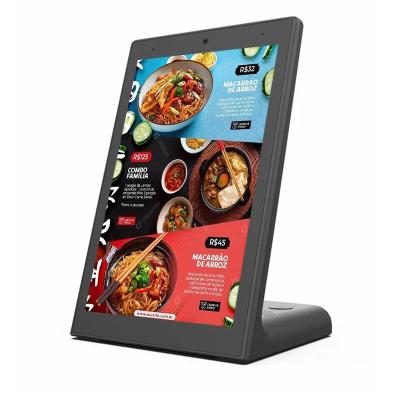 China Tech-Savvy Compact 8-inch Hyper-Responsive Digital Menu Board and Smart Ordering Tablet for sale