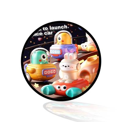 China Qtenboard Round Display with 1500 Nits Brightness 2.5D Tempered Glass  Circular Digital Signage for sale