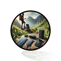 China Round Digital Signage with Dual-Mode HDMI Input Full-Metal Body and Low-Power Design for Retail and Exhibitions for sale