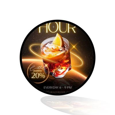 China Qtenboard Circular Digital Signage with Industrial-Grade Build Quality Full-Metal Enclosure and Low-Power Operation Round Display for sale
