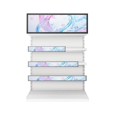 China Ultra-Thin Bar LCD Display with 500cd/m² Brightness, 178° Viewing Angle, and 23.1