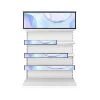 China Qtenboard Bar LCD Display with 500cd/m² Brightness and 178° Viewing Angle for Retail & Public Transport in 23.1