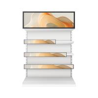 China Qtenboard Bar LCD Display with 500cd/m² Brightness, 178° Viewing Angle for sale