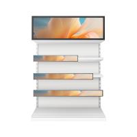 China Qtenboard 4K UHD Bar LCD Display with 500cd/m² Brightness and 178° Viewing Angle for Shelf-Edge Digital Signage for sale