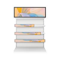 China Qtenboard Bar LCD Display with 500cd/m² Brightness, 178° Viewing Angle, and 23.1