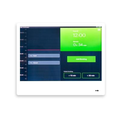 China PoE-Powered Room Booking Tablet for Seamless Scheduling for sale