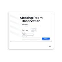 China Efficient Meeting Space Management with Touchscreen Tablet for sale