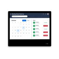 China 10.1 Inch Grade A+ HD Display Conference Room Booking Tablet with Power over Ethernet (PoE) and 10-Point Capacitive Touch for sale
