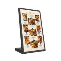 China Qtenboard 8-inch Portrait HD Display Restaurant Ordering Tablet with RK3399 Hexa-core Processor and L-Shaped Touch Design for sale