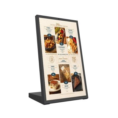 China Qtenboard 8-Inch Portrait HD Display Restaurant Ordering Tablet with L-Shaped Touch Design and RK3399 Hexa-Core Processor for sale