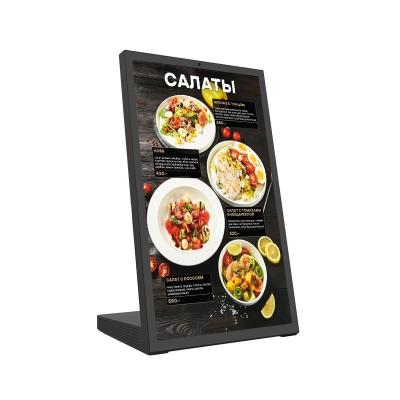 China Qtenboard 8-inch Portrait HD Display Restaurant Ordering Tablet with RK3399 Hexa-Core Processor and L-Shaped Touch Design for sale