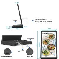 China 8-inch HD Display Restaurant Ordering Tablet with RK3399 Hexa-core Processor and L-Shaped Touch Design for sale