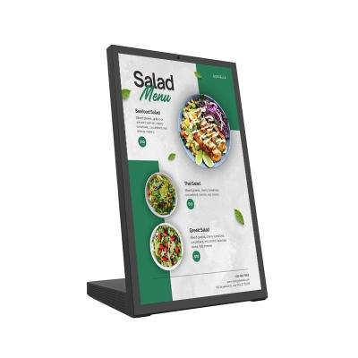 China 8-Inch Portrait HD Display Restaurant Ordering Tablet with RK3399 Hexa-Core Processor and L-Shaped Touch Design for sale