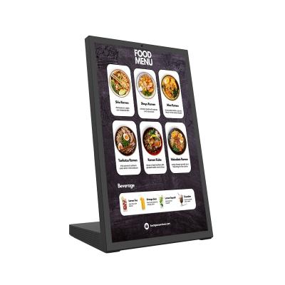 China 8-inch Portrait HD Display Restaurant Ordering Tablet with RK3399 Hexa-core Processor and L-Shaped Touch Design for Fast Food & Cafes for sale