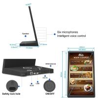 China 8-inch Portrait HD Display Restaurant Ordering Tablet with RK3399 Hexa-Core Processor and L-Shaped Touch Design for sale