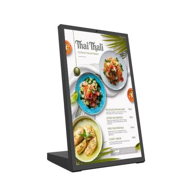 China 8-inch Portrait HD Display Restaurant Ordering Tablet with RK3399 Hexa-Core Processor and L-Shaped Touch Design for sale