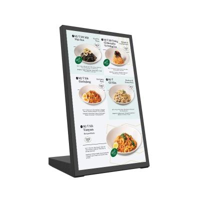 China 8-inch Portrait HD Display Restaurant Ordering Tablet with RK3399 Hexa-Core Processor and L-Shaped Touch Design for sale